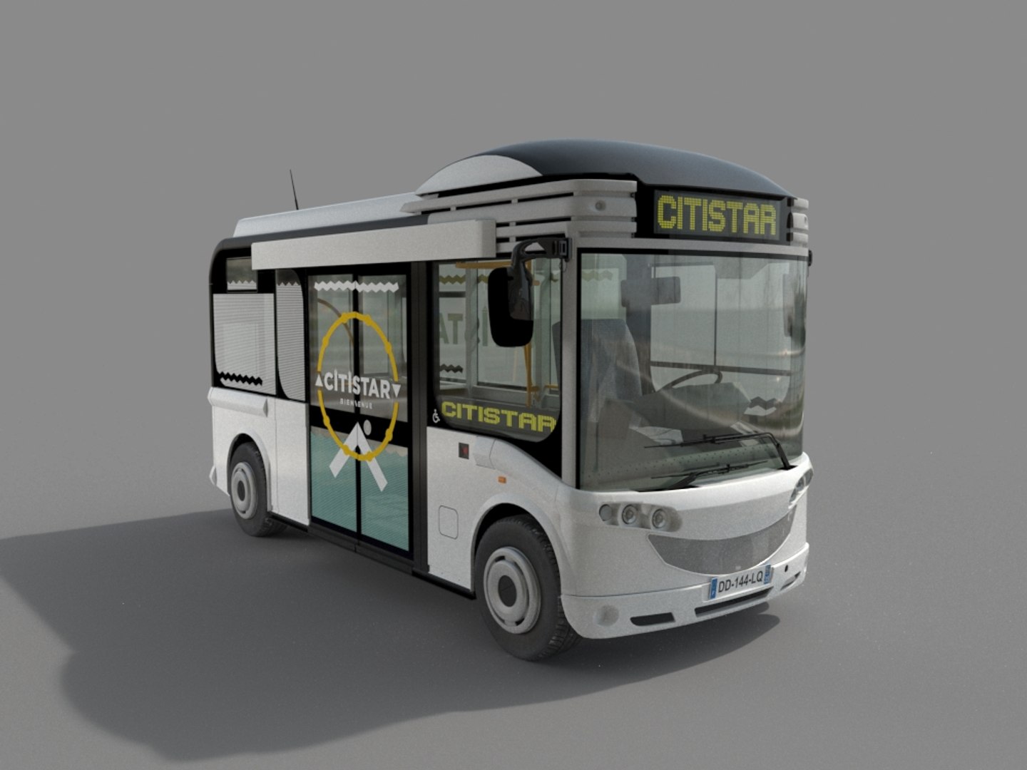 3D Model Electric Bus - TurboSquid 1494767