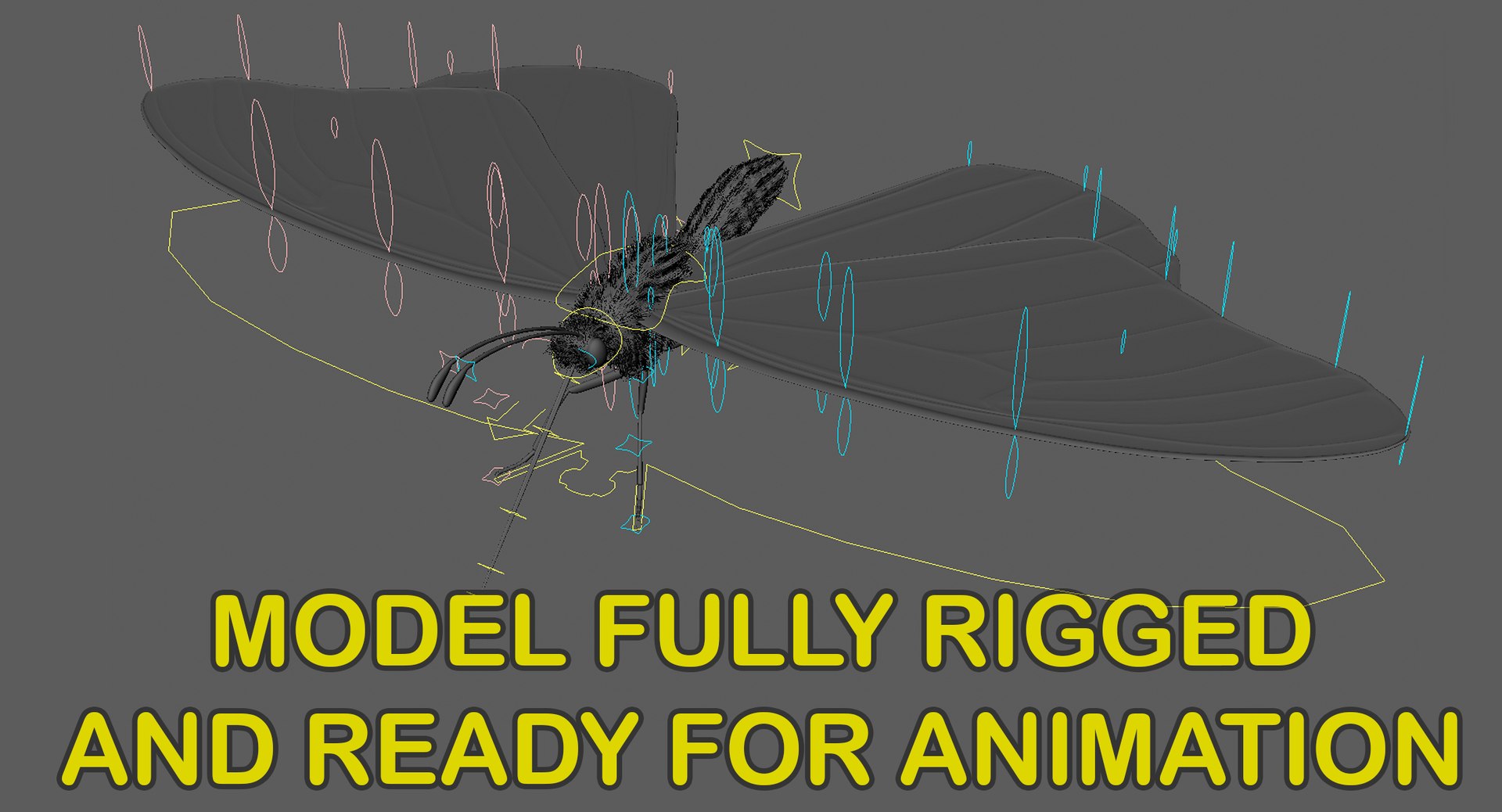 Monarch Butterfly Animation Flying Model - TurboSquid 1383924