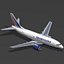 3d Model B 737-500 Transaero