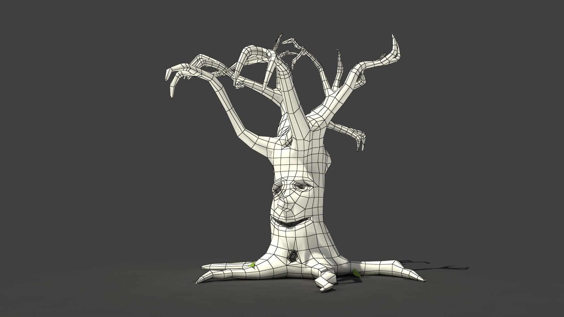 3d Enchanted Tree Model