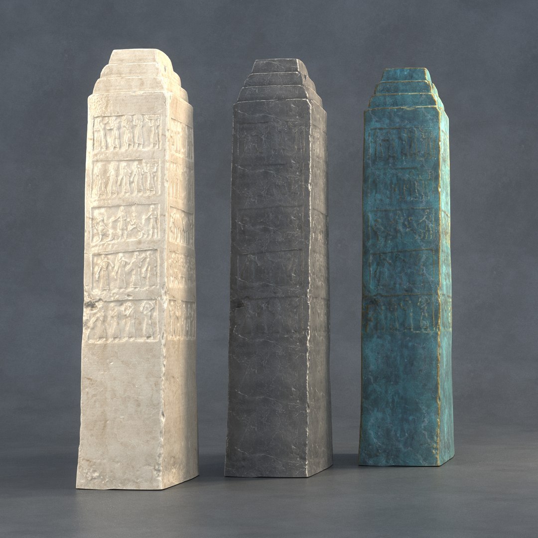 Ancient Egyptian Monument 3D Model - TurboSquid 2244004