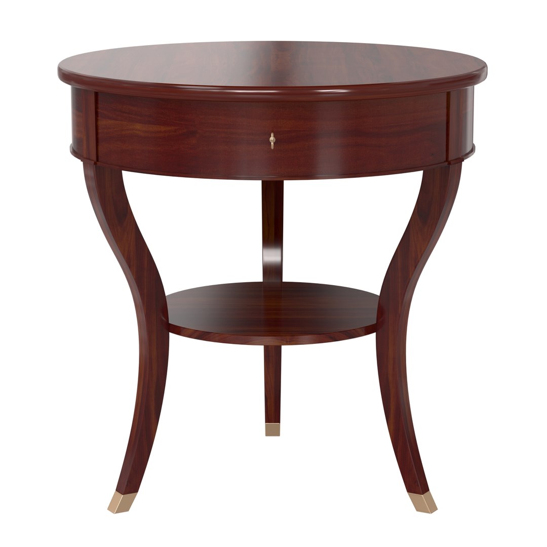 3D Ralph Lauren Home Noble Estate Bedside Table Model - TurboSquid 2192556