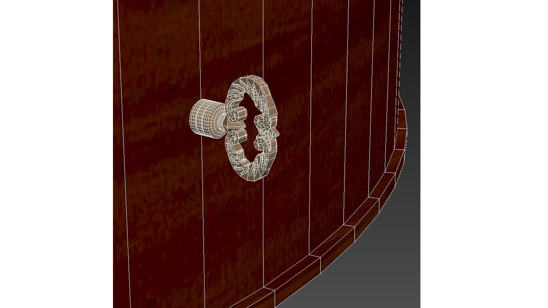 3D Ralph Lauren Home Noble Estate Bedside Table Model - TurboSquid 2192556