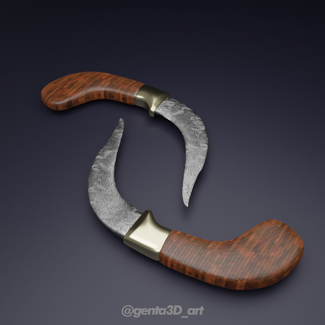Kerambit 3D Model - TurboSquid 2000698