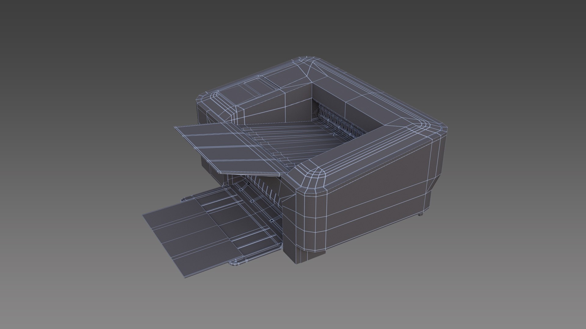 Office Printer 3D Model - TurboSquid 1485459