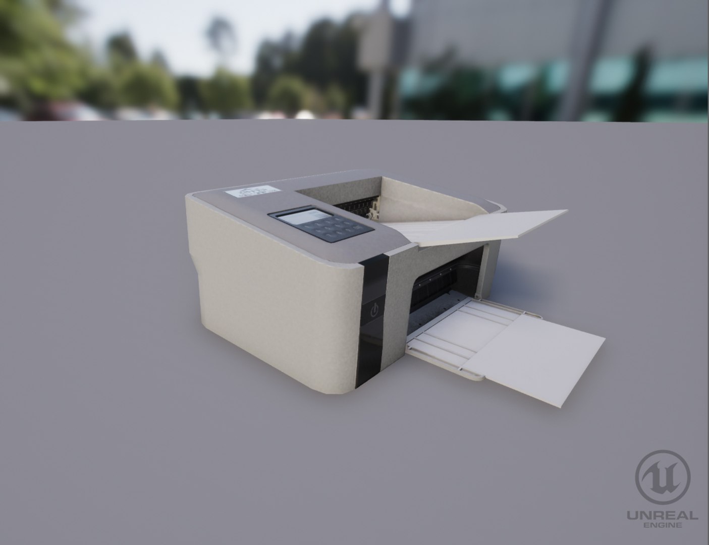 Office Printer 3D Model - TurboSquid 1485459