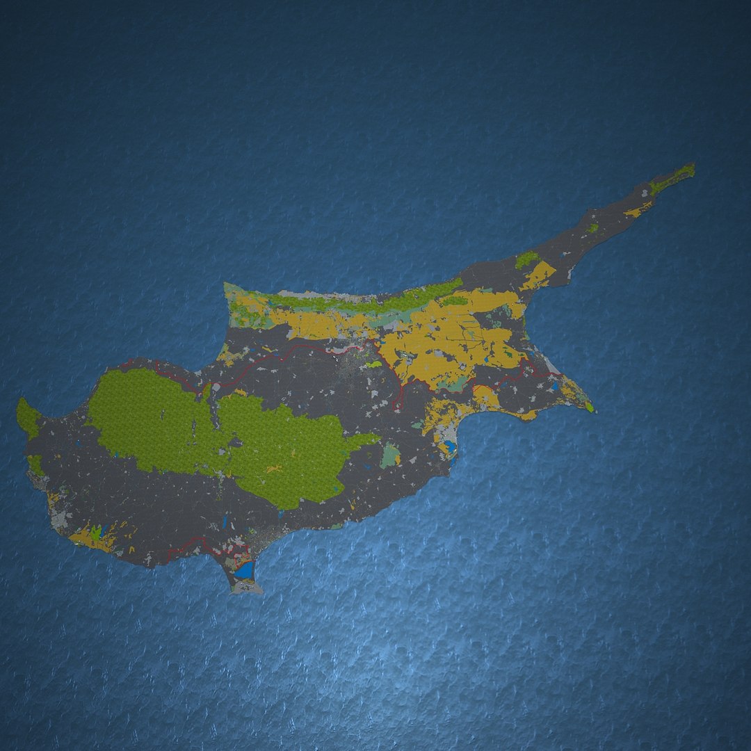 Cyprus skyline vol1 3D model - TurboSquid 1463504