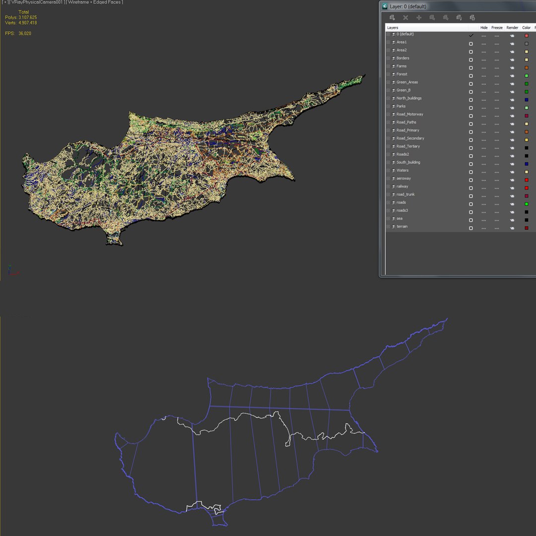Cyprus skyline vol1 3D model - TurboSquid 1463504