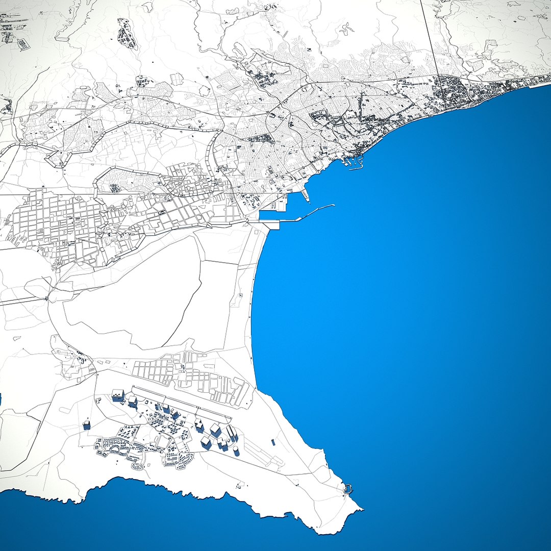 Cyprus skyline vol1 3D model - TurboSquid 1463504