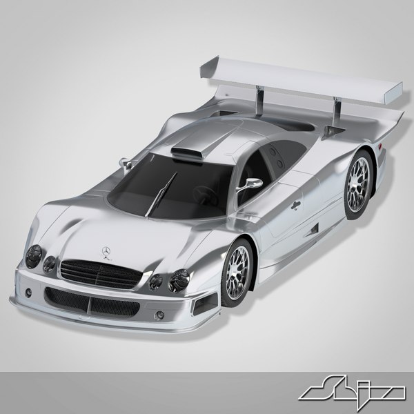 Mercedes-Benz Clk-Gtr 3D Models for Download | TurboSquid