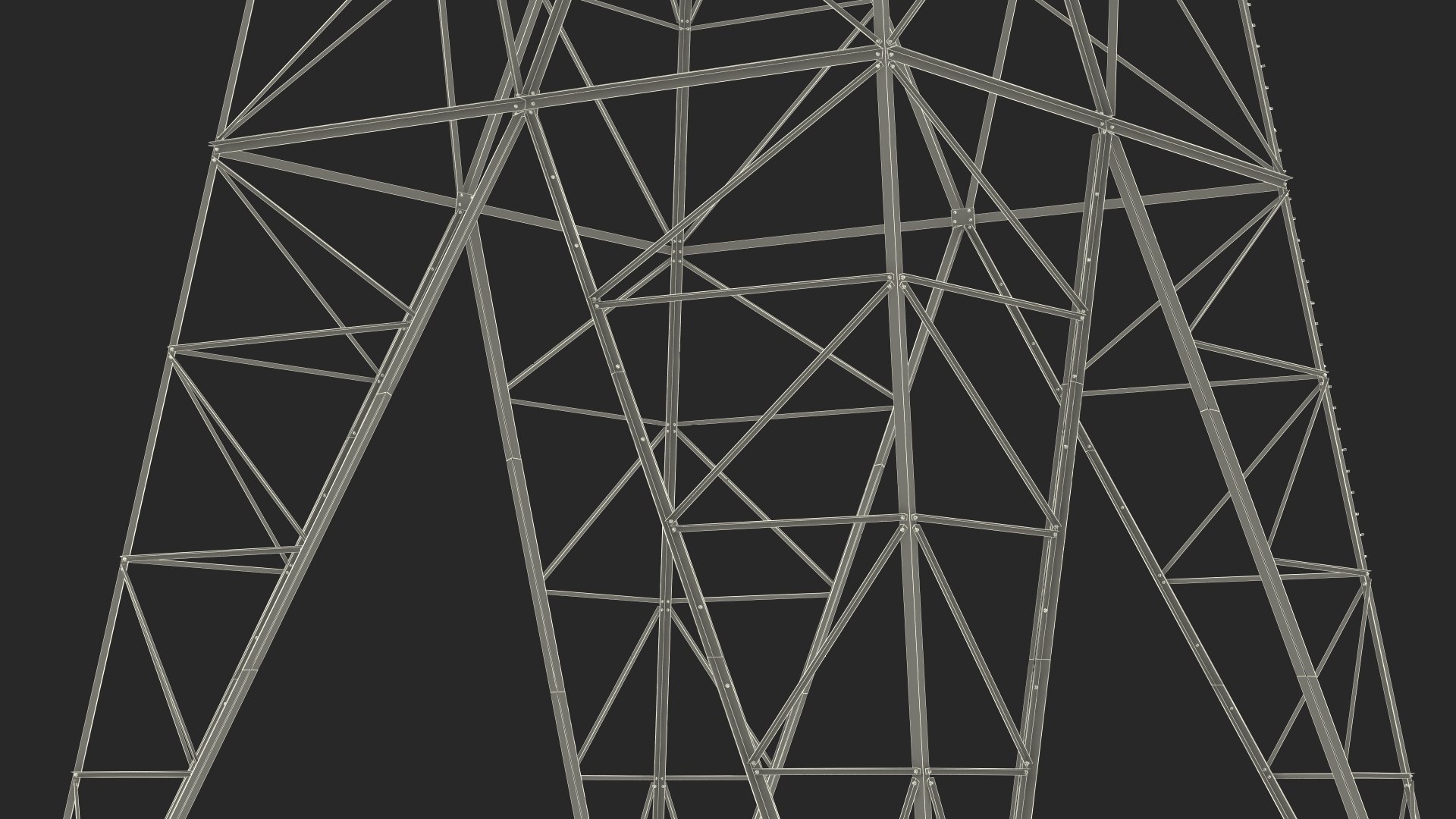 500kV LST Transmission Tower 3D Model - TurboSquid 2123874