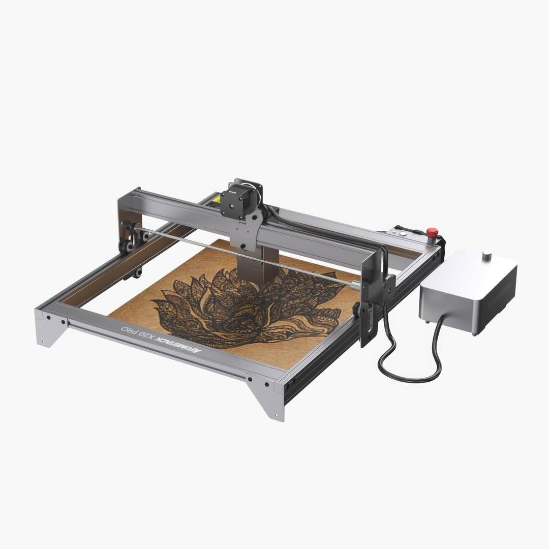 3D ATOMSTACK X20 PRO Laser Engraver - TurboSquid 2119986
