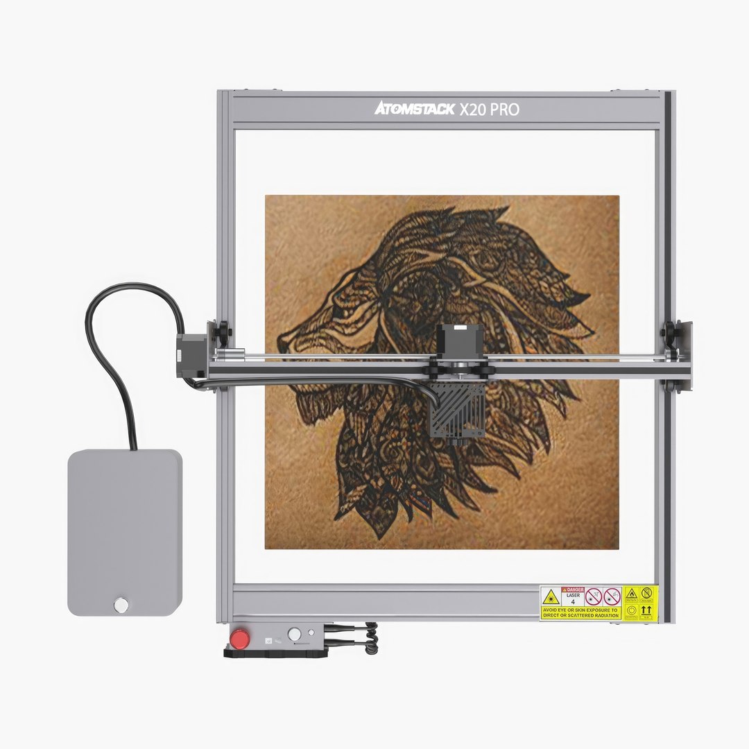 3D ATOMSTACK X20 PRO Laser Engraver - TurboSquid 2119986