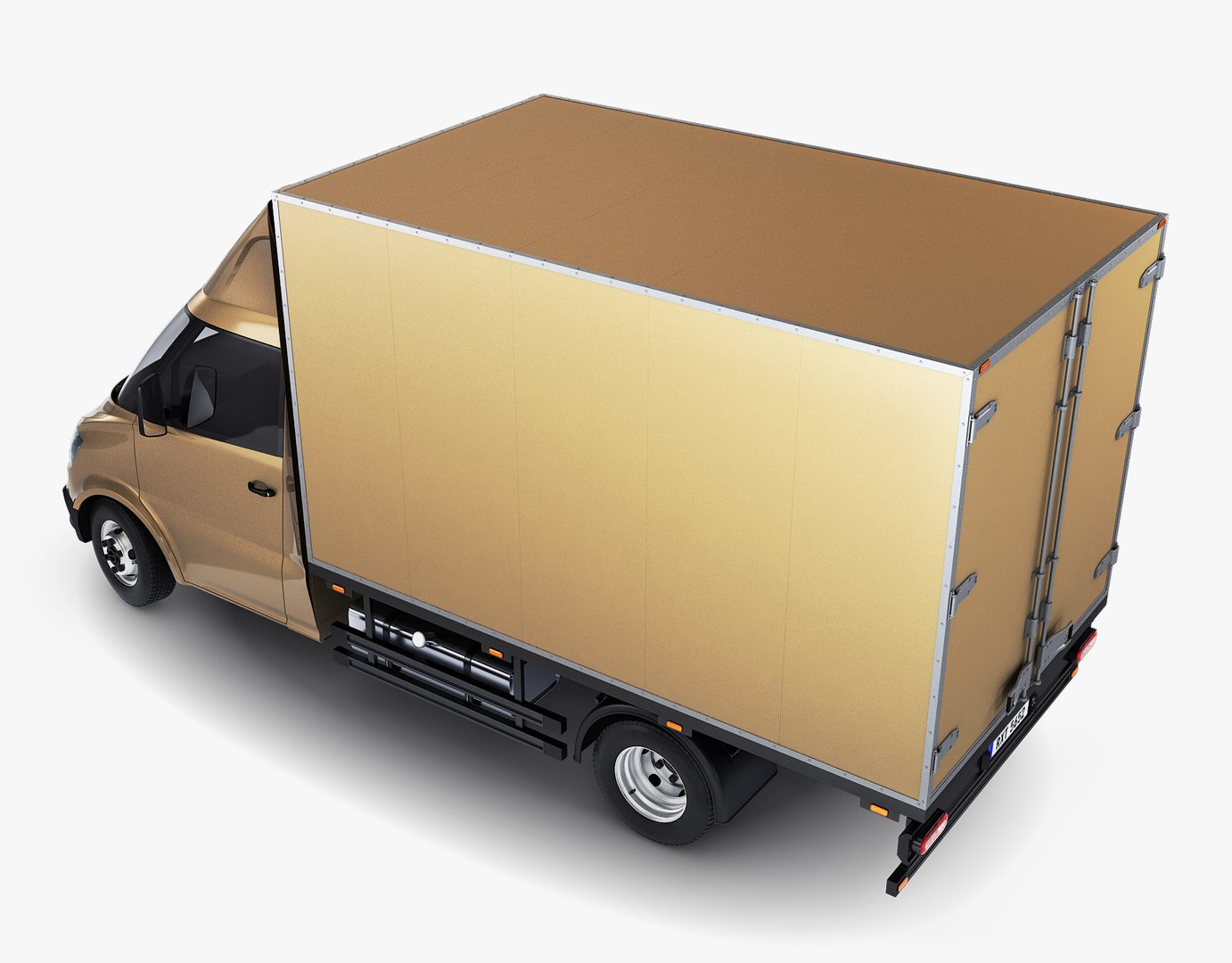 Generic Box Truck M 2 3D Model - TurboSquid 1967254