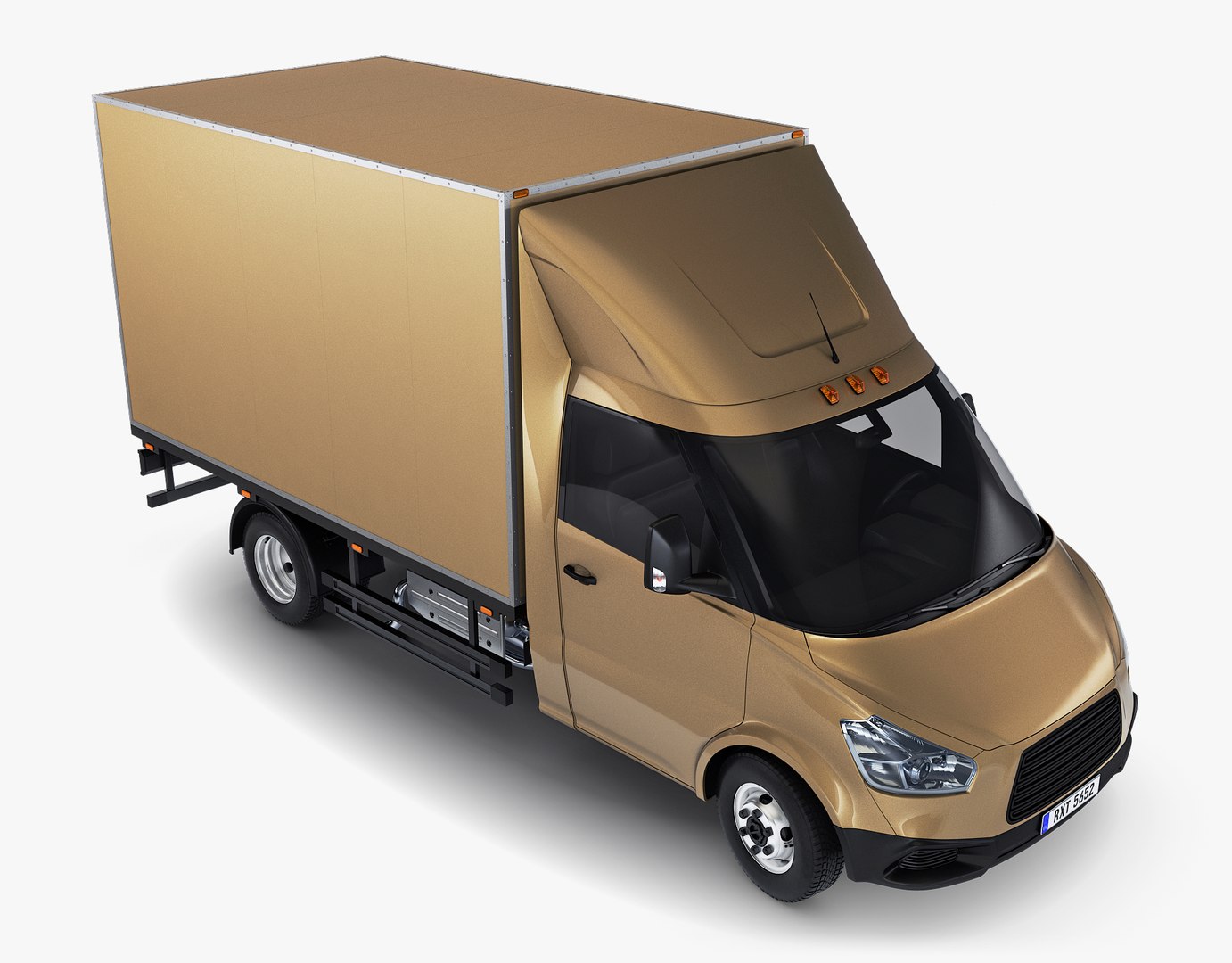 Generic Box Truck M 2 3D Model - TurboSquid 1967254