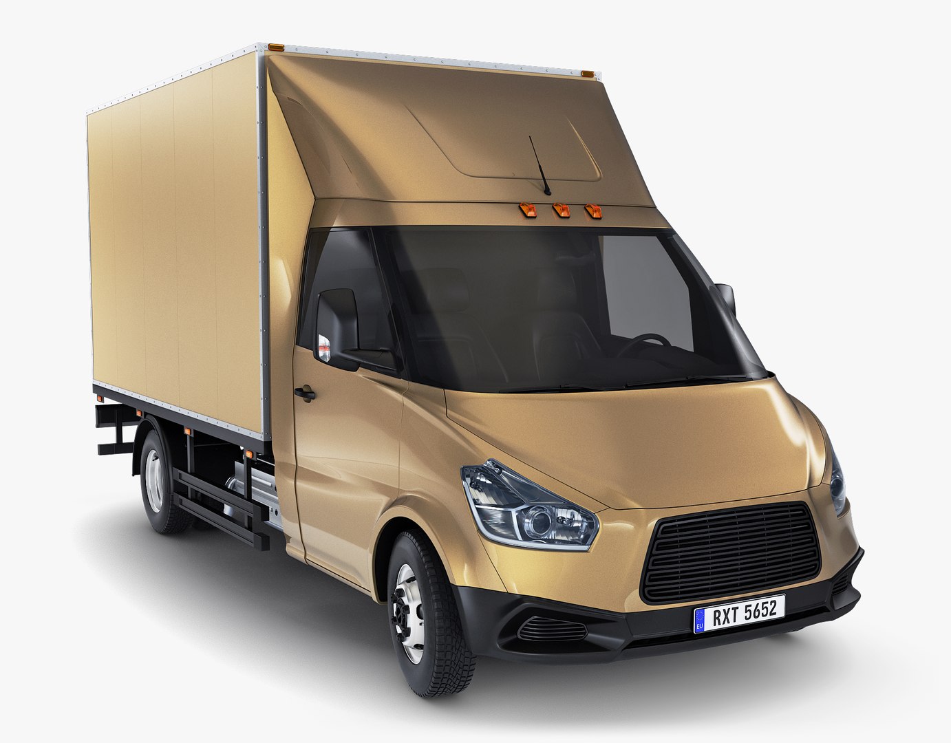 Generic Box Truck M 2 3D Model - TurboSquid 1967254