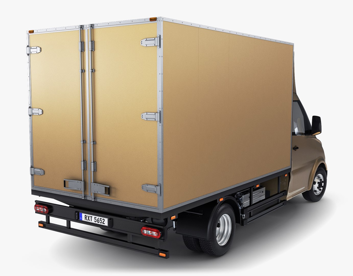 Generic Box Truck M 2 3D Model - TurboSquid 1967254