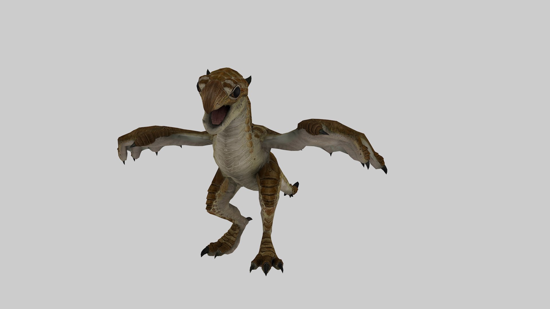 Baby Dragon 3D Model Adorable Fantasy Creature Asset 3D Model ...