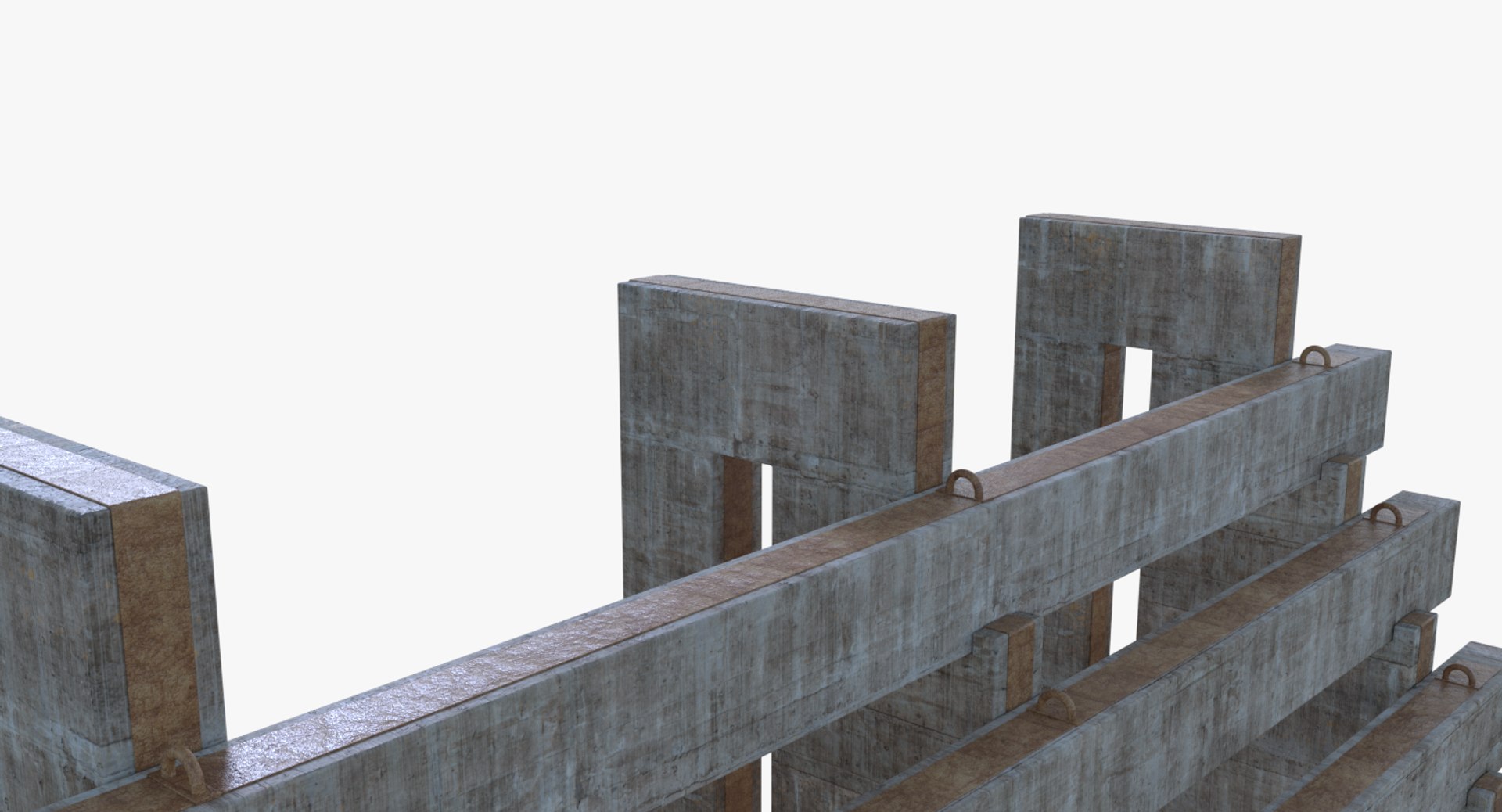 3d Model Traffic Barrier