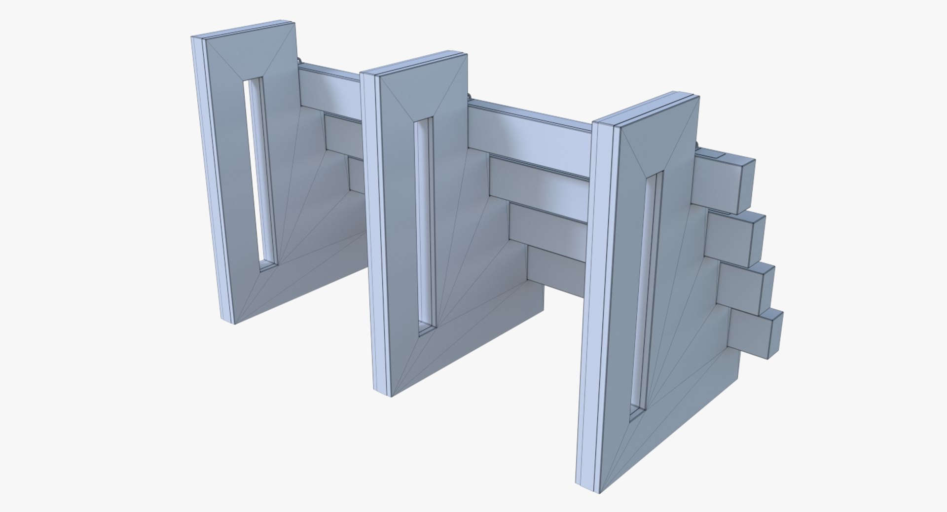 3d Model Traffic Barrier