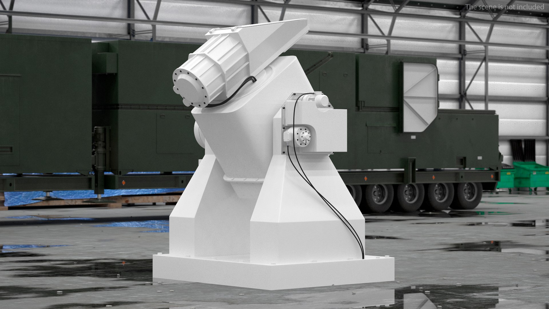 Laser Defense Turret 3D Model - TurboSquid 2149902