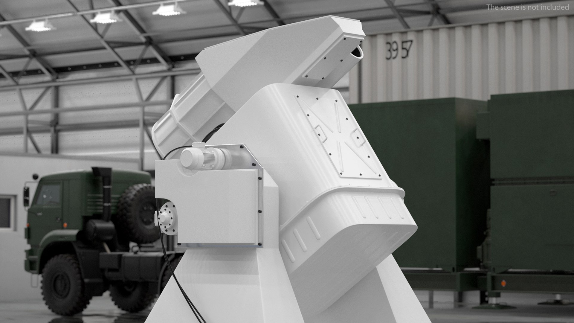 Laser Defense Turret 3D Model - TurboSquid 2149902