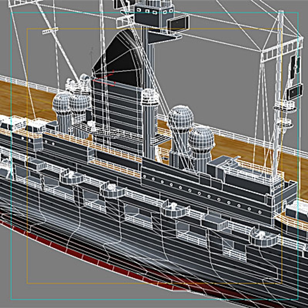graf zeppelin aircraft carrier 3d model