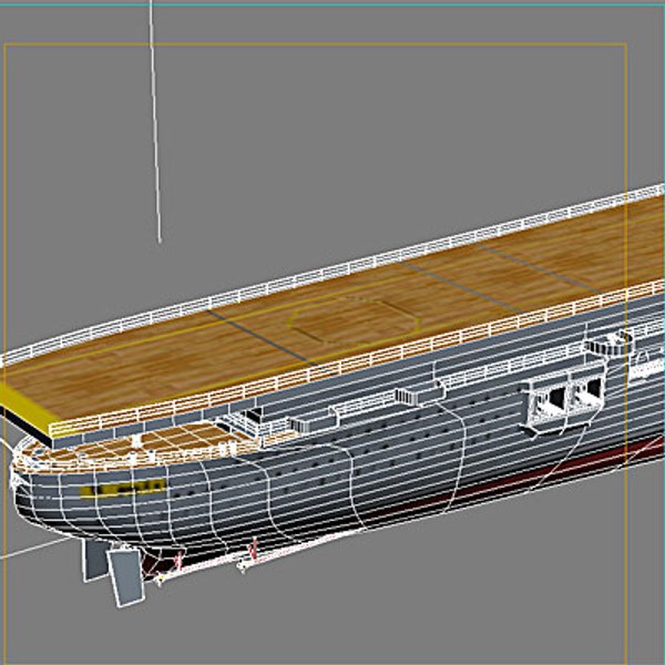 graf zeppelin aircraft carrier 3d model