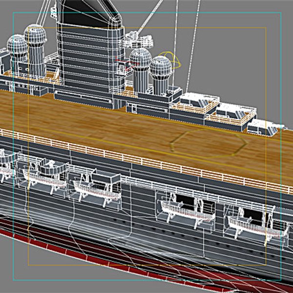 graf zeppelin aircraft carrier 3d model