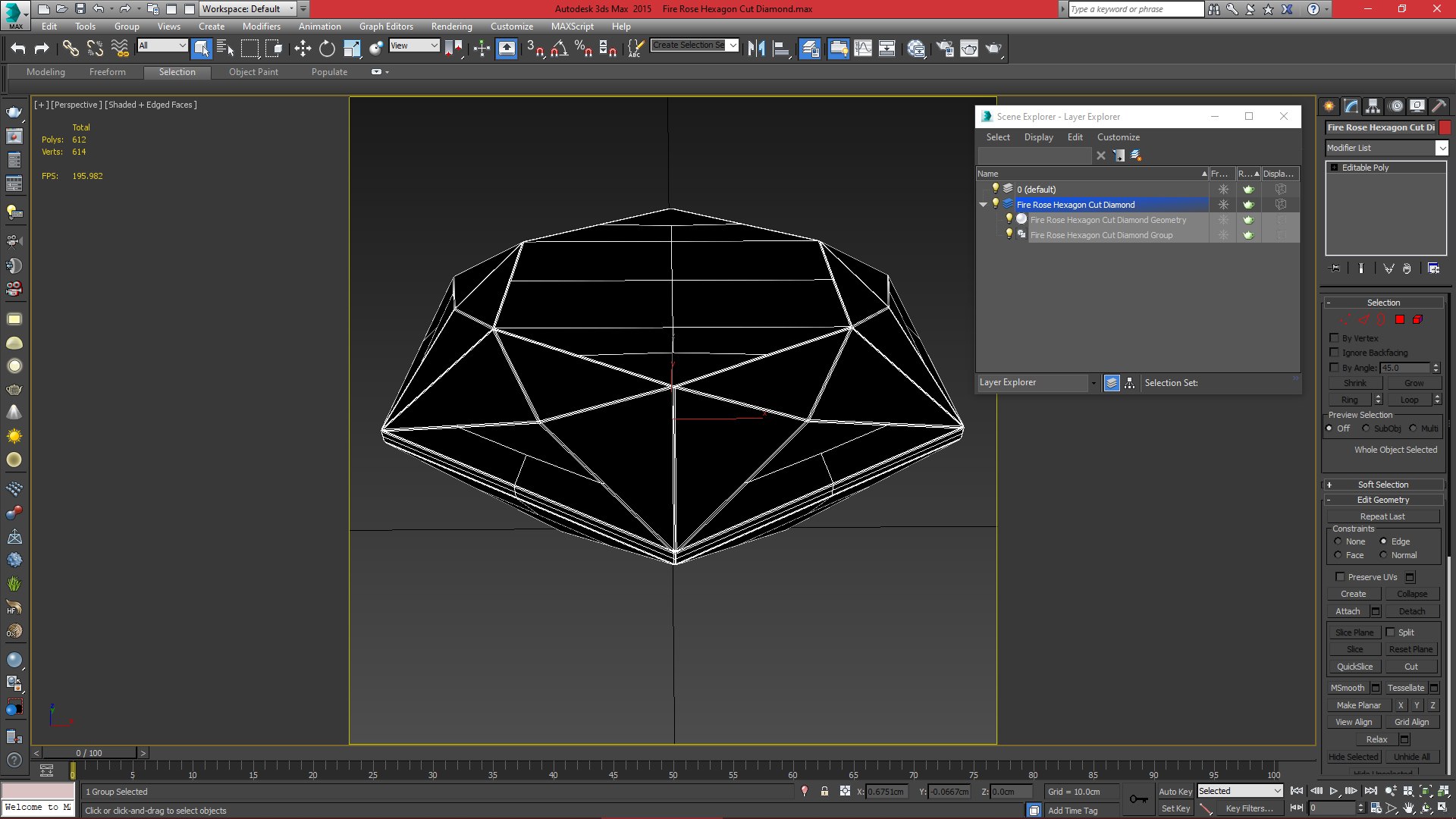 3D Diamonds Collection - TurboSquid 2203973