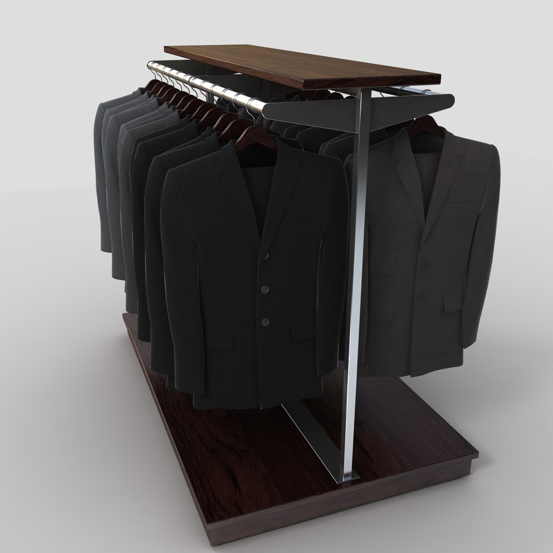 suit rack 3d max