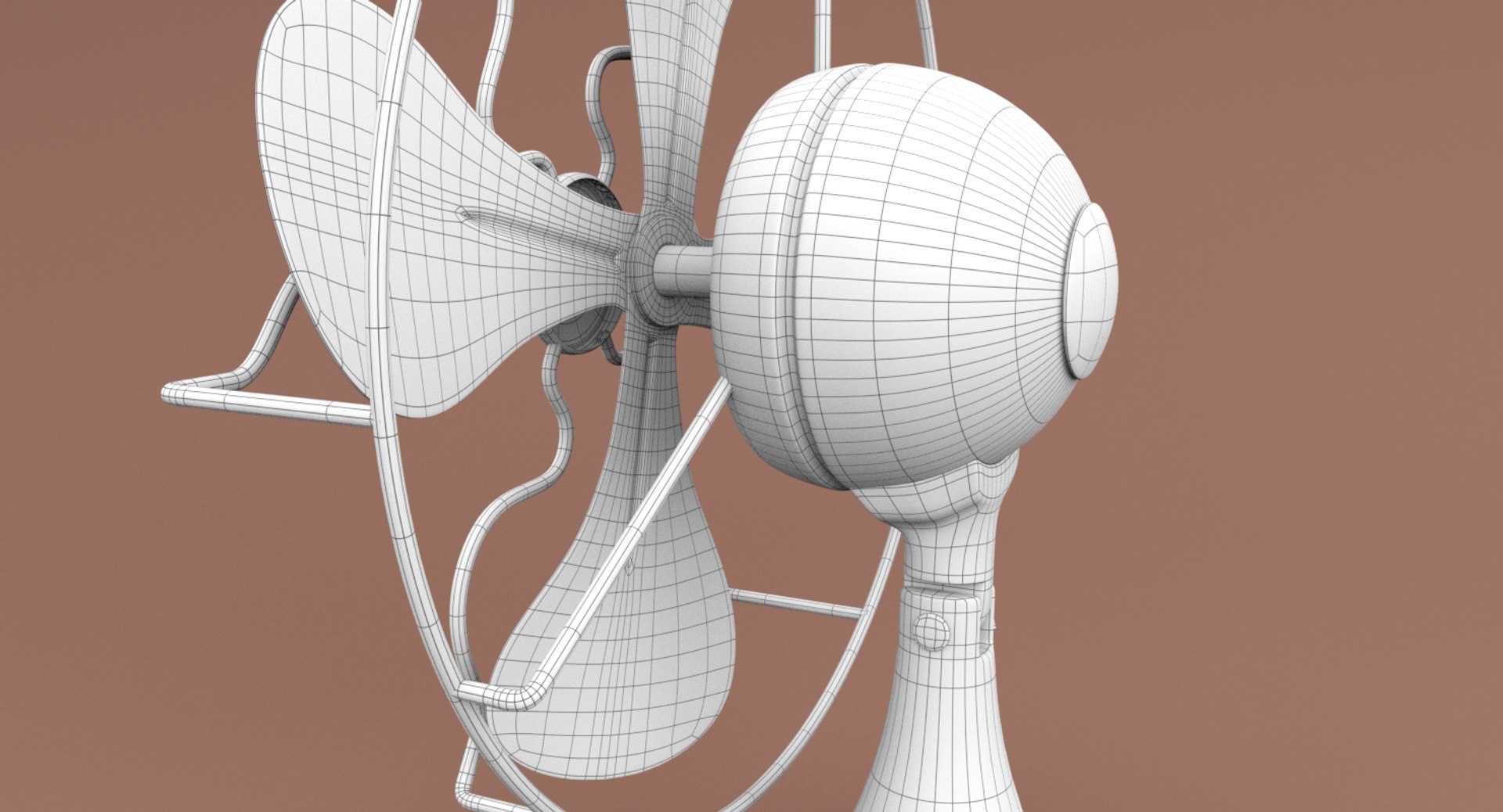 3D Calor Vintage Fan Model - TurboSquid 1402014