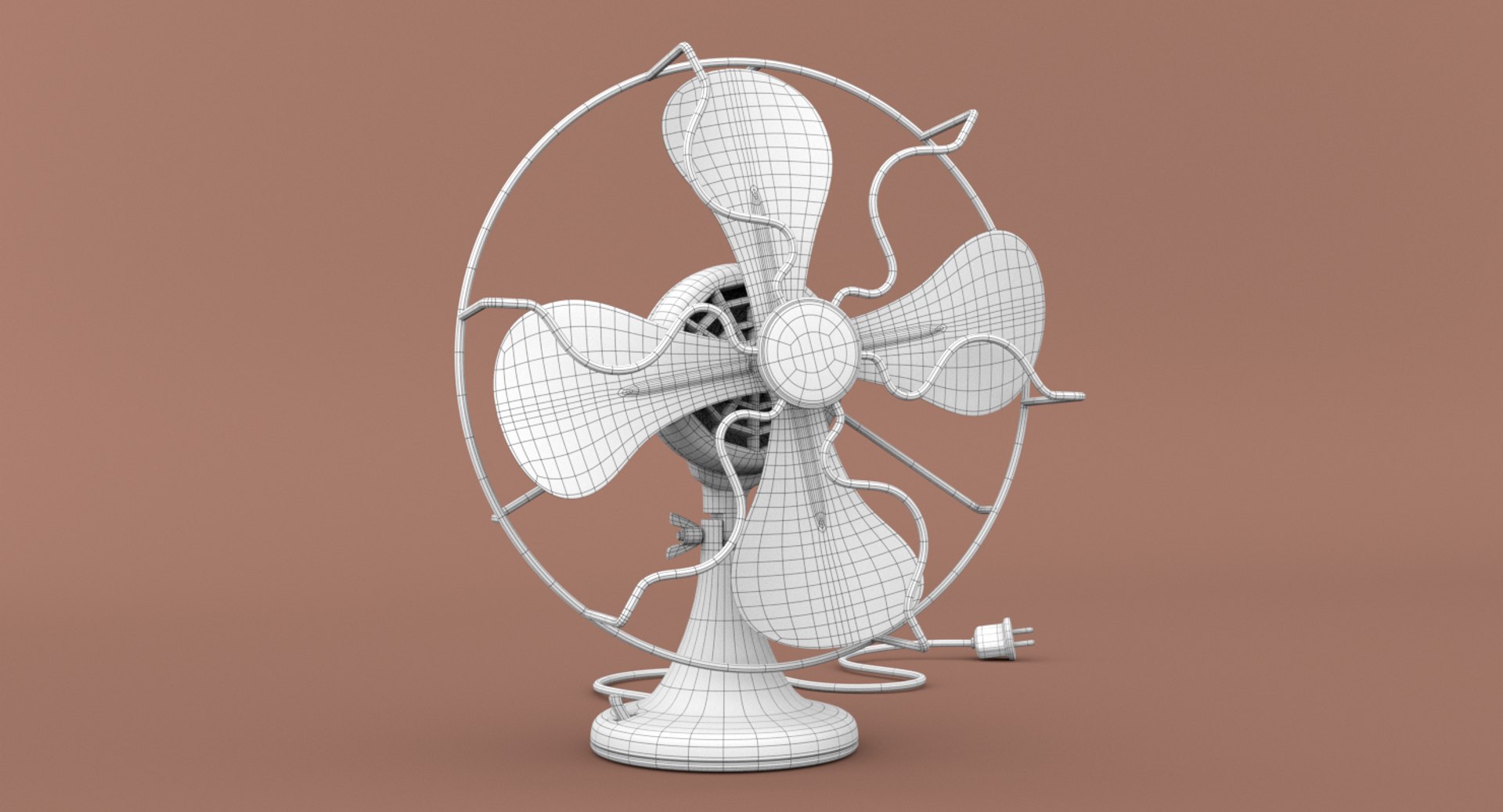 3D Calor Vintage Fan Model - TurboSquid 1402014
