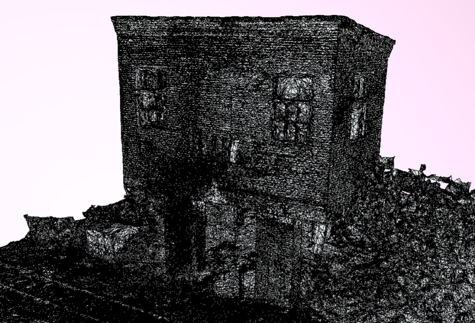 3D Soviet House Bricks Building Model - TurboSquid 1620463