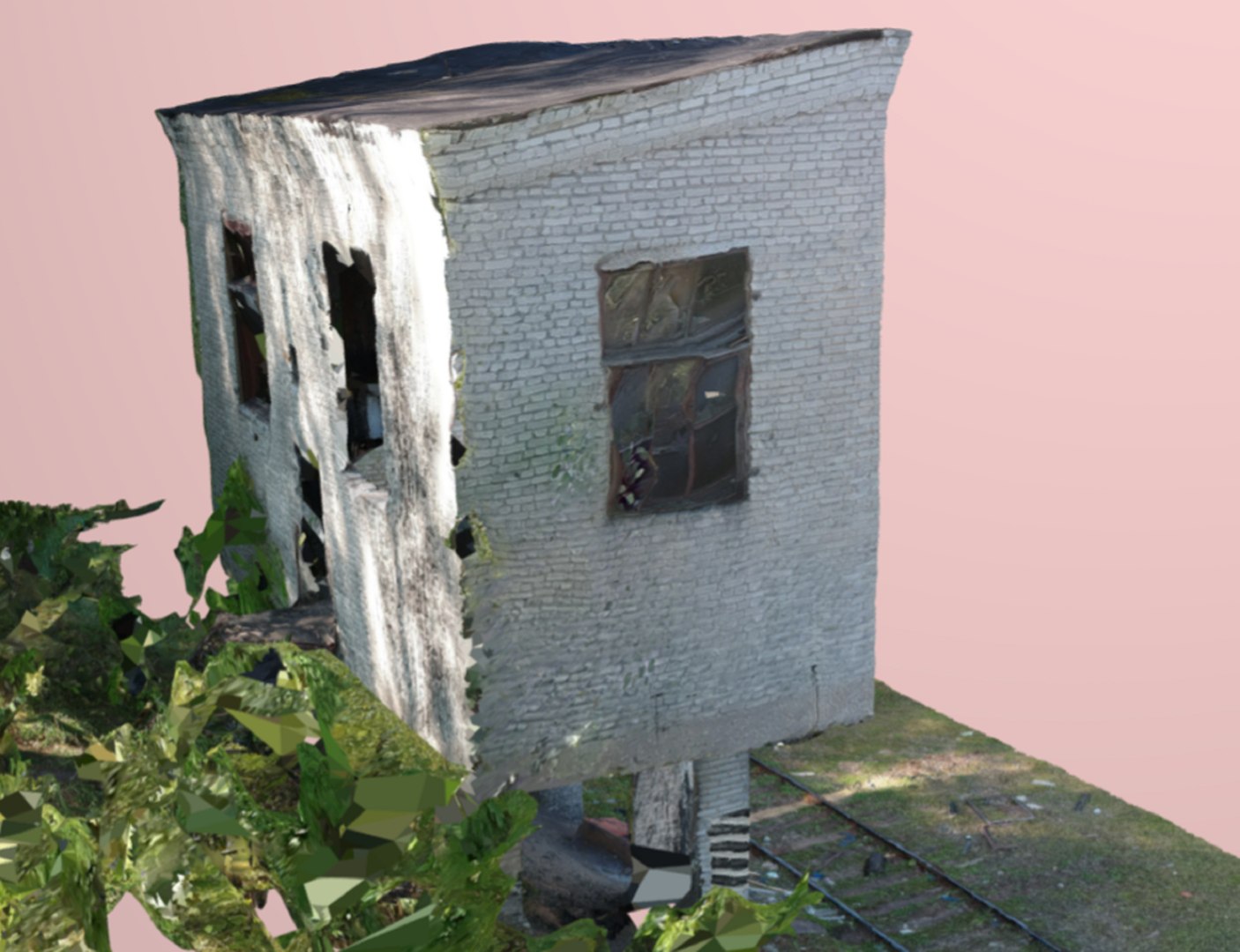 3D Soviet House Bricks Building Model - TurboSquid 1620463