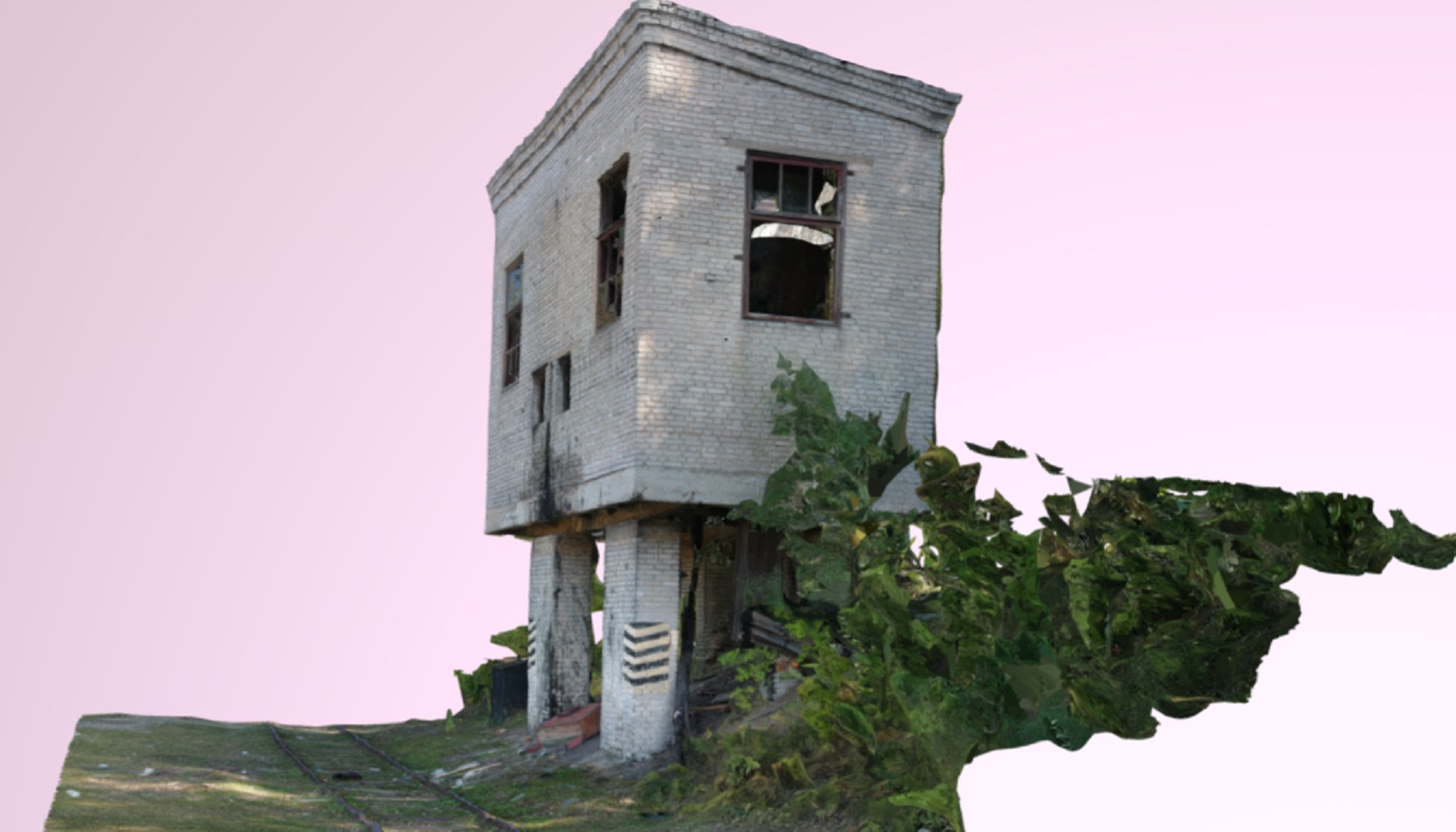 3D Soviet House Bricks Building Model - TurboSquid 1620463