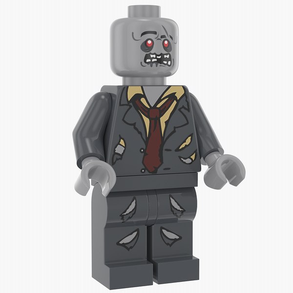 modelo 3d Lego Zombie - TurboSquid 1364799