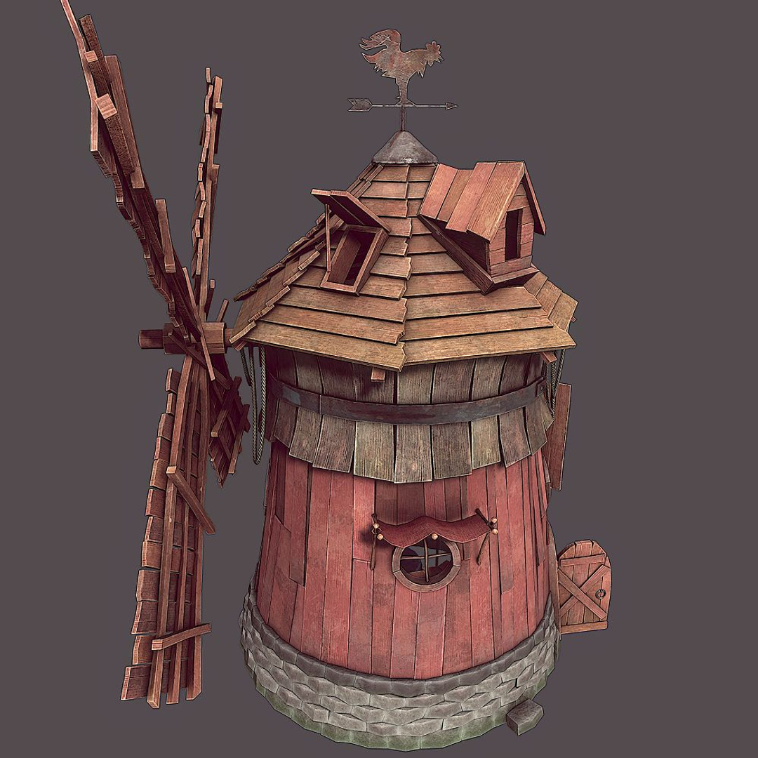 3d Model Low-poly Normal