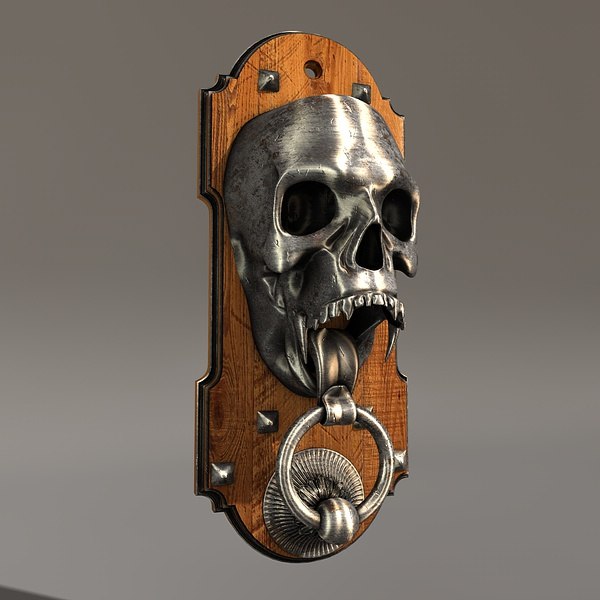 skull knocker 3d c4d