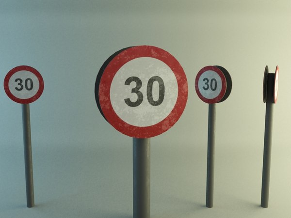 30 speed sign x free
