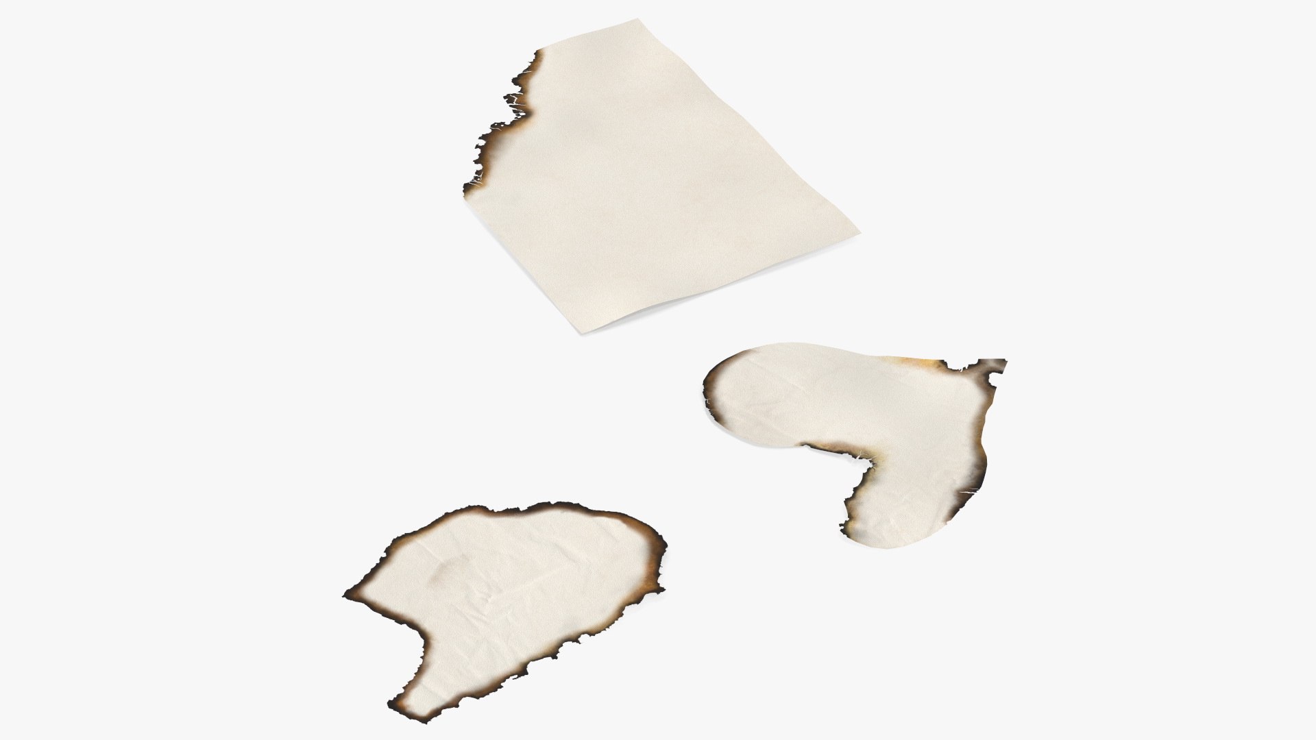 Burned Paper Drawing