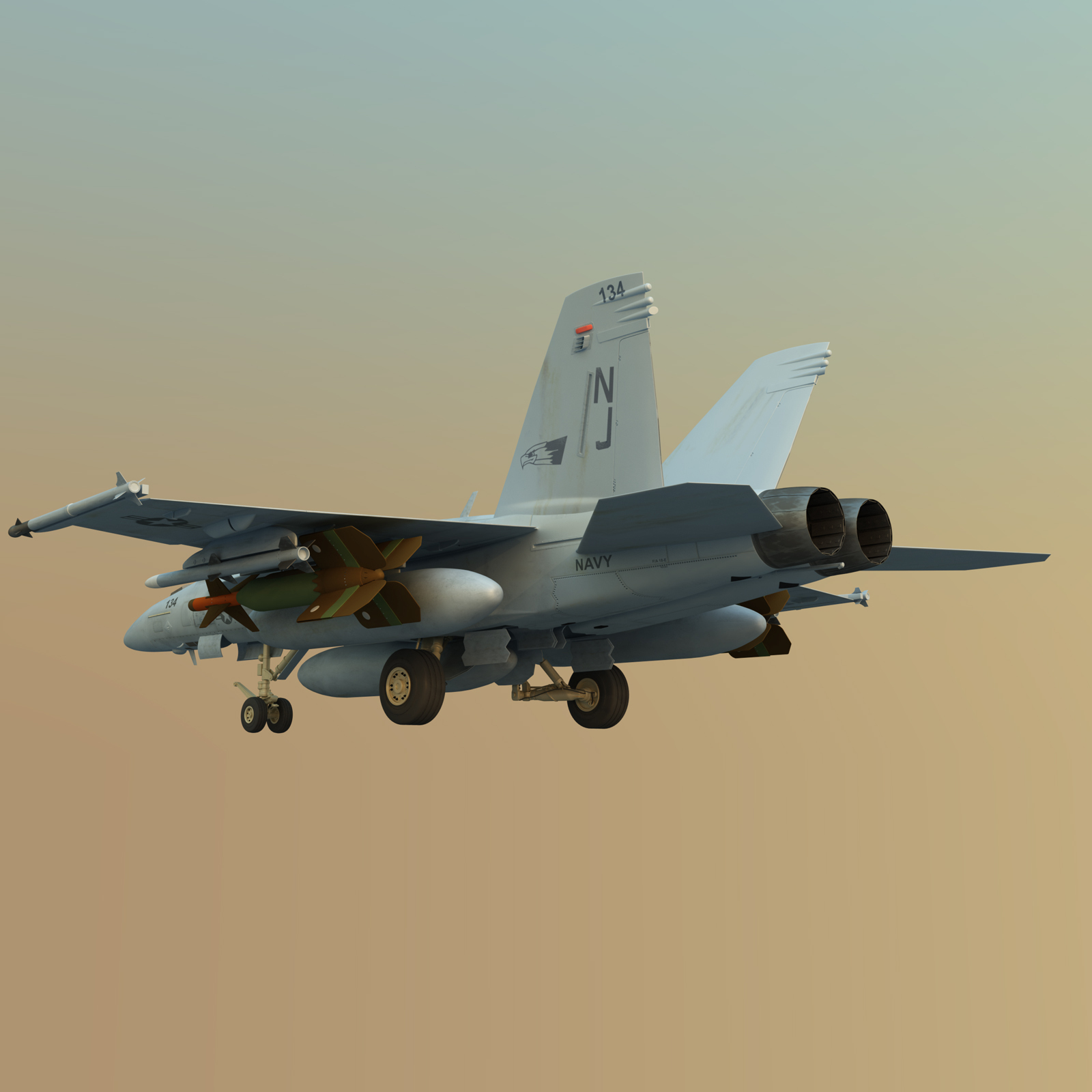 3d cvn 74 aircraft