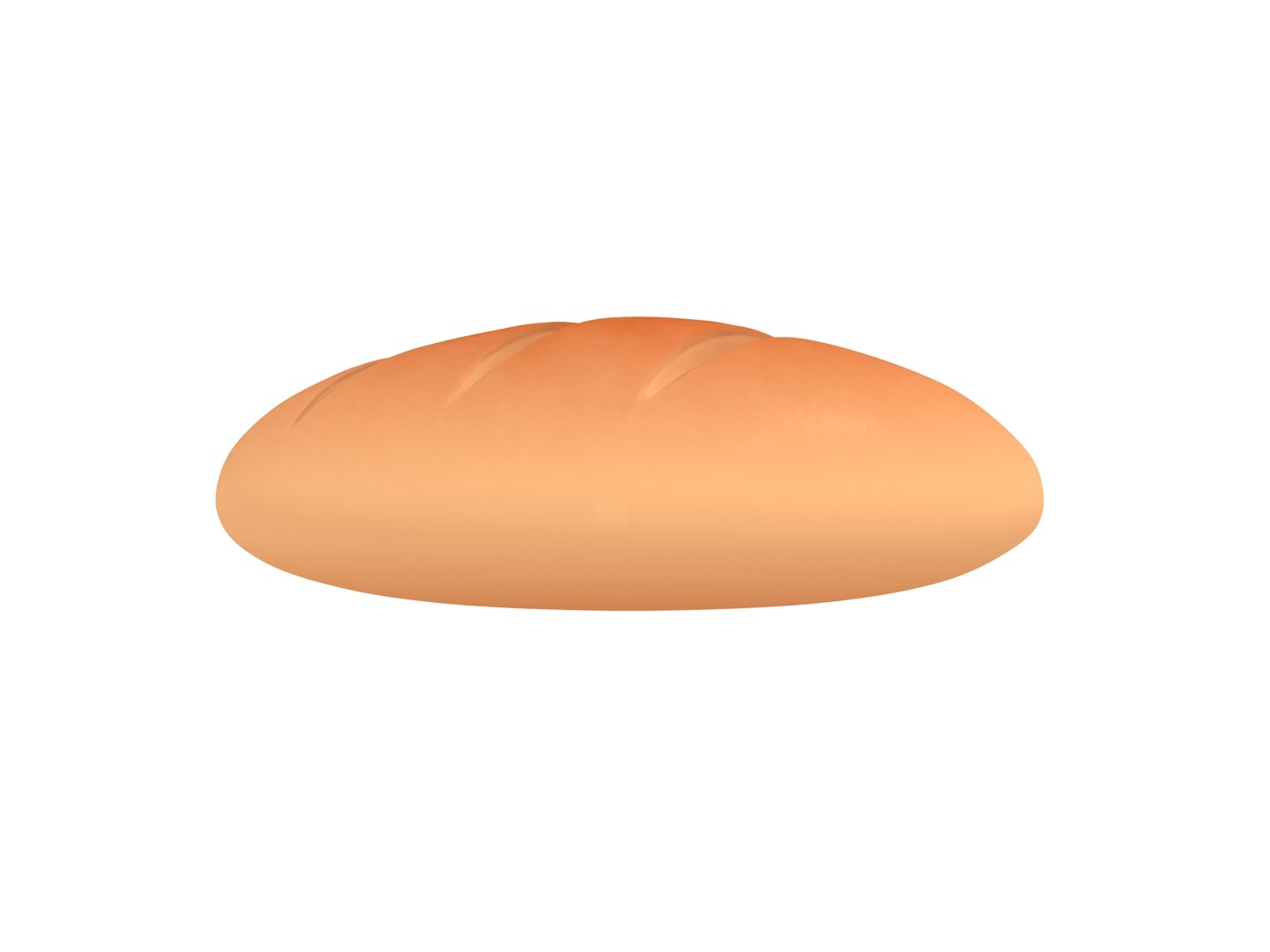 3D Model French Bread - TurboSquid 1414723
