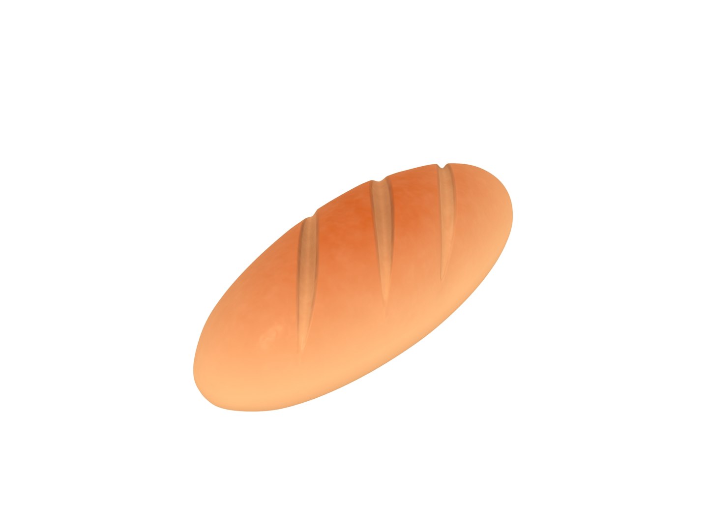 3D Model French Bread - TurboSquid 1414723