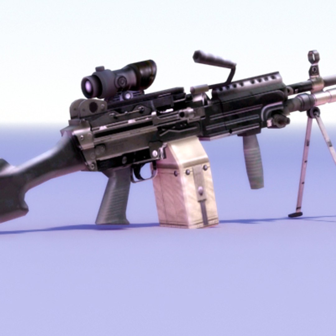M249 Lmg Mod 3ds