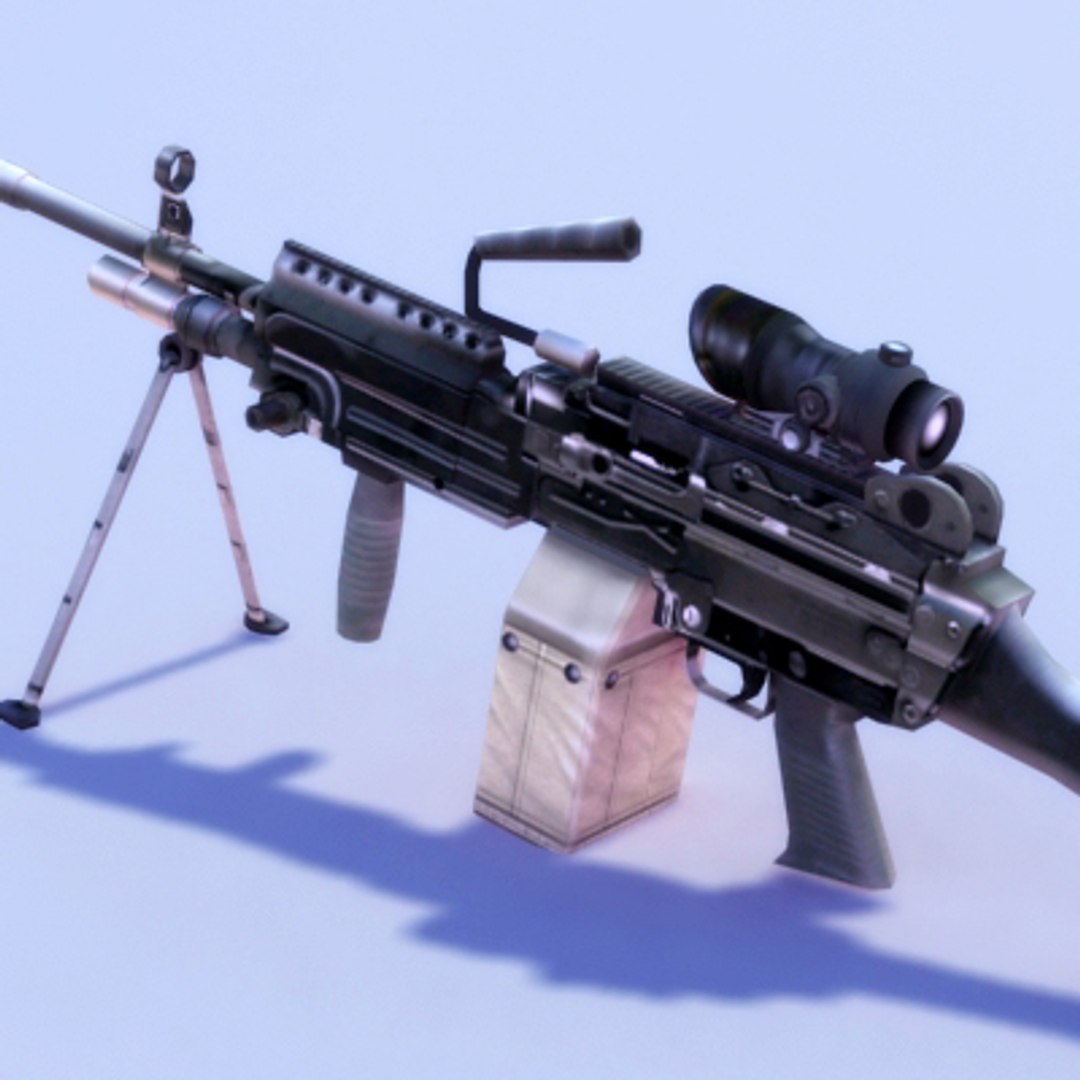 M249 Lmg Mod 3ds