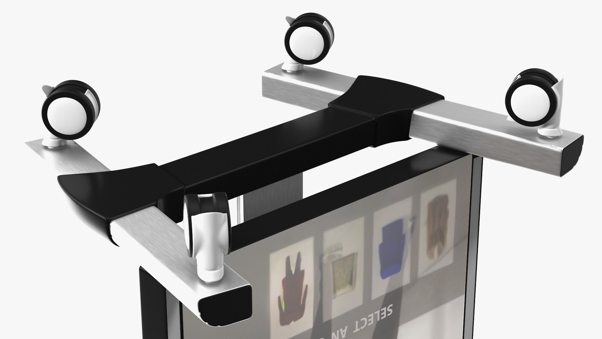 Woman With Virtual Dressing Mirror 3D Model - TurboSquid 2184203