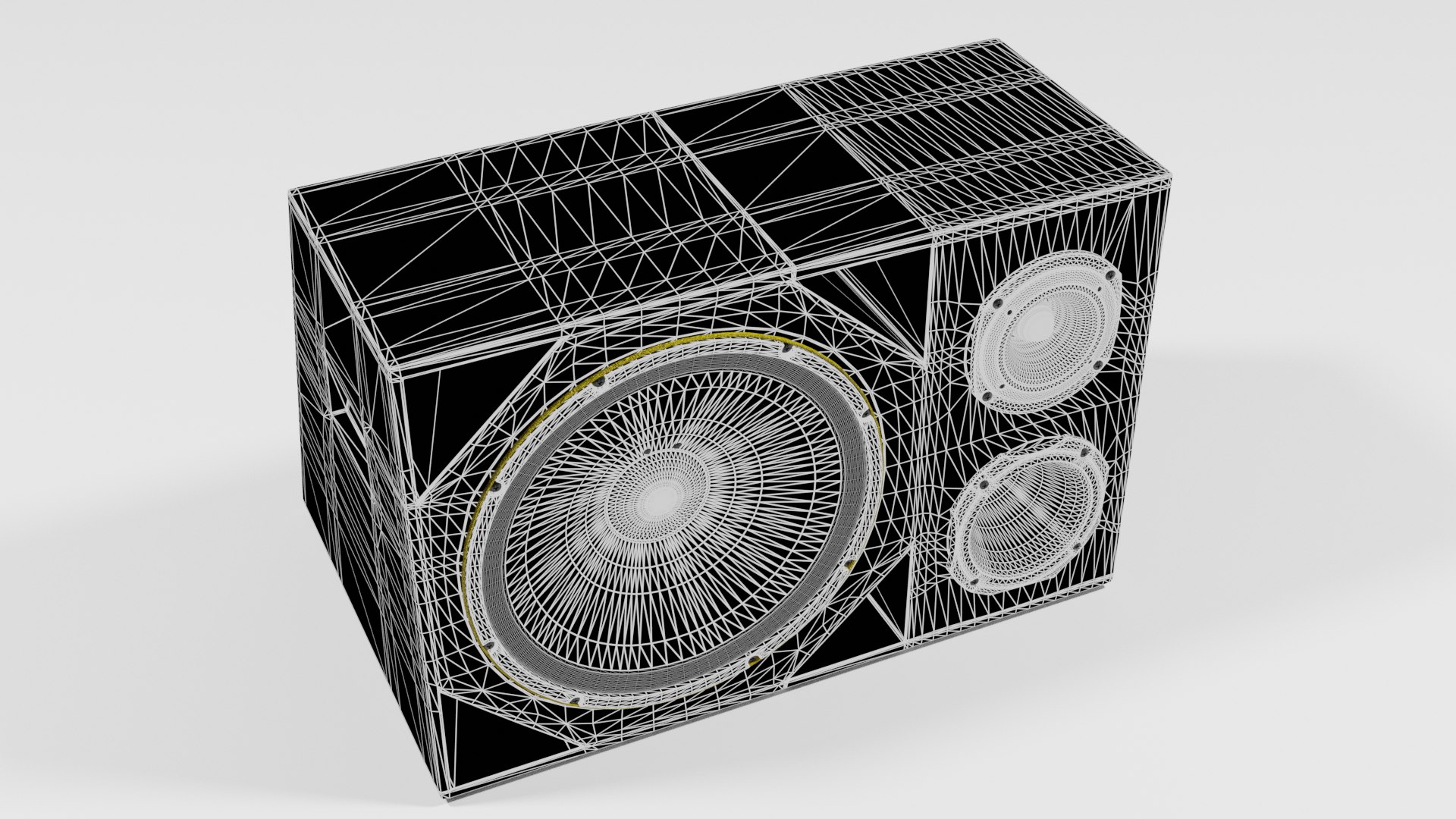 Woofer Tweeter Driver 3D - TurboSquid 1676141