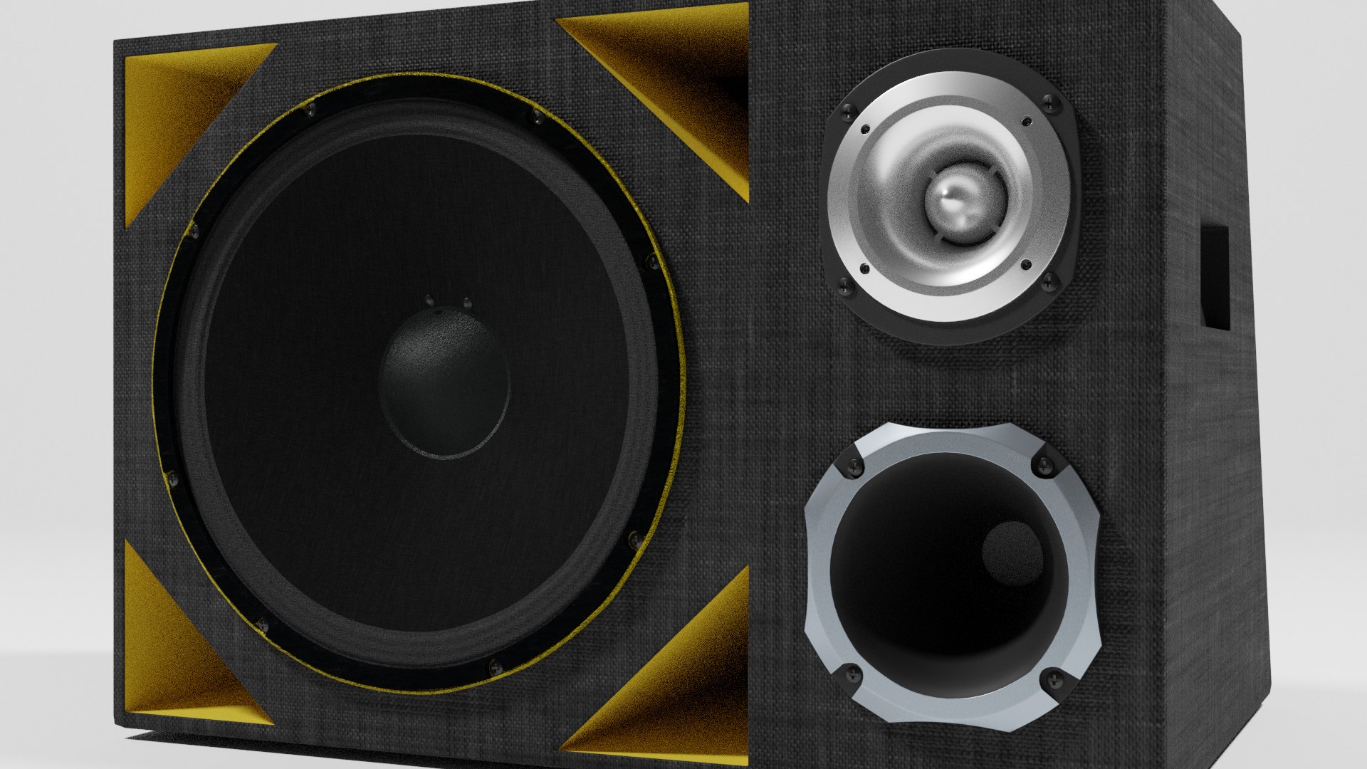 Woofer Tweeter Driver 3D - TurboSquid 1676141