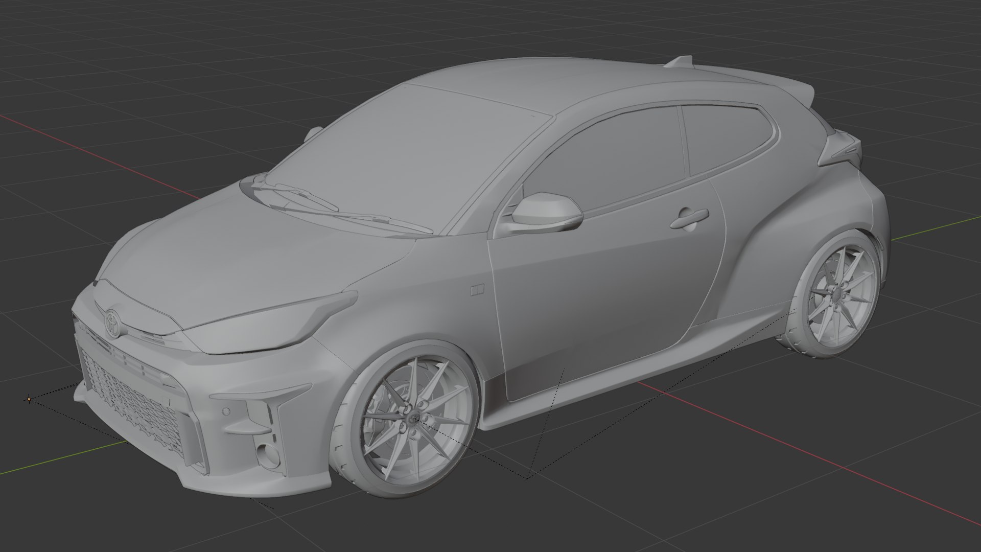 Toyota Yaris Gr 3D - TurboSquid 2383403